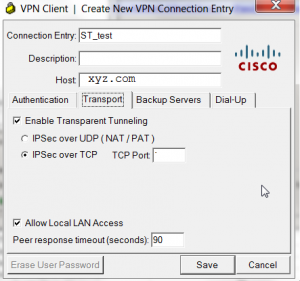 Split tunneling in Cisco VPN and AnyConnect Client – Karneliuk