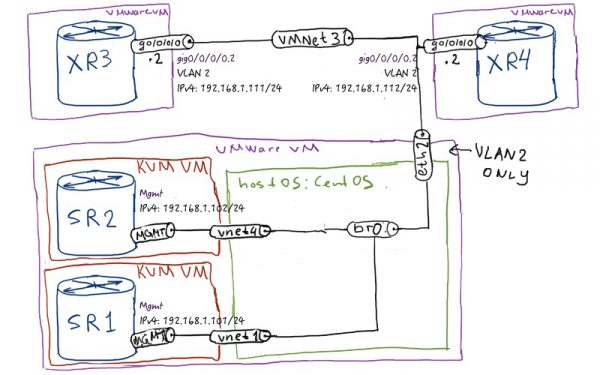 SDN sandbox 4. BGP-LS in Nokia SR OS and Cisco IOS XR. – Karneliuk