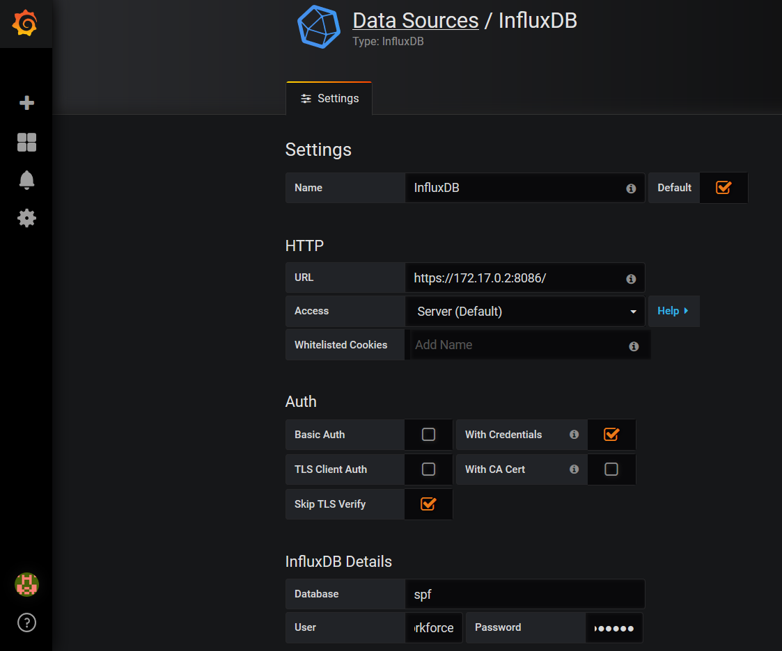 SP. Part 6. Secured monitoring of multivendor Service Provider Fabric with Telegraf, InfluxDB ...