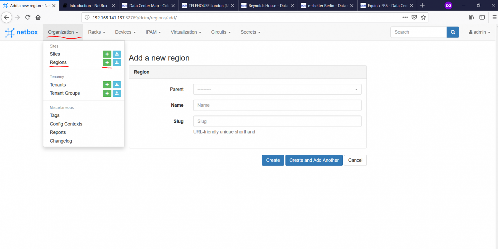 DC. Part 9. Documenting your network infrastructure in NetBox, integrating with Ansible over ...