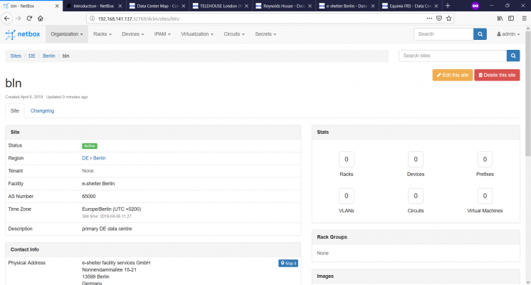 DC. Part 9. Documenting your network infrastructure in NetBox ...