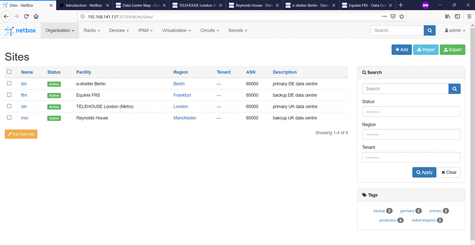 Dc Part 9 Documenting Your Network Infrastructure In Netbox Integrating With Ansible Over