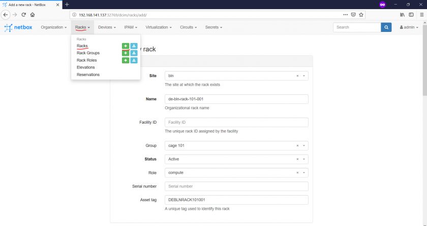 DC. Part 9. Documenting your network infrastructure in NetBox, integrating with Ansible over ...