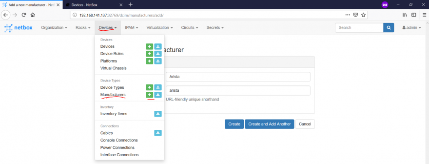 DC. Part 9. Documenting your network infrastructure in NetBox, integrating with Ansible over ...