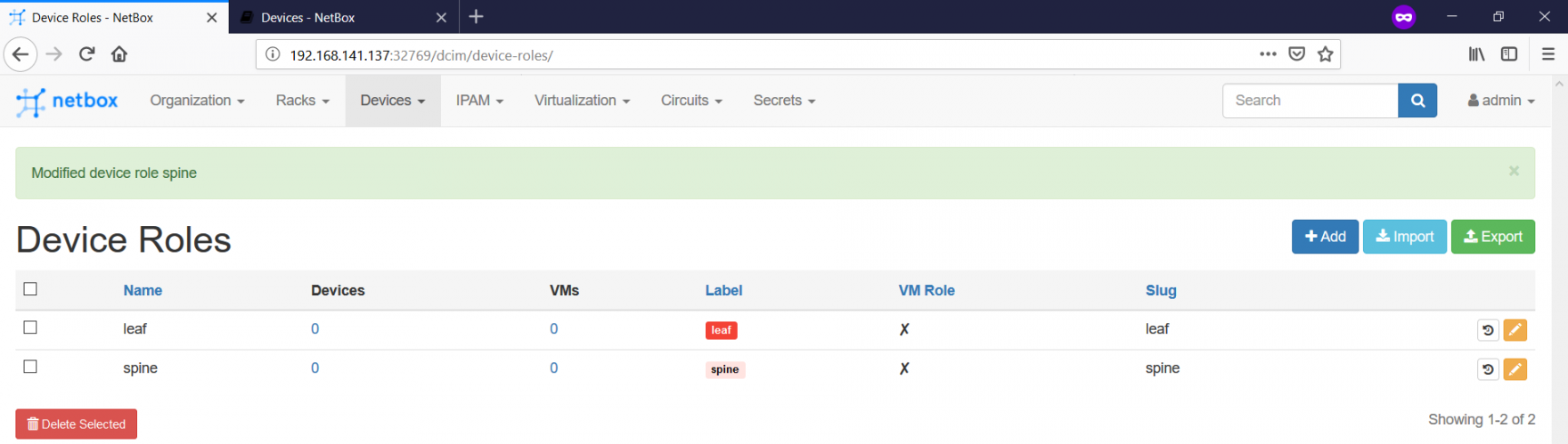 DC. Part 9. Documenting your network infrastructure in NetBox, integrating with Ansible over ...