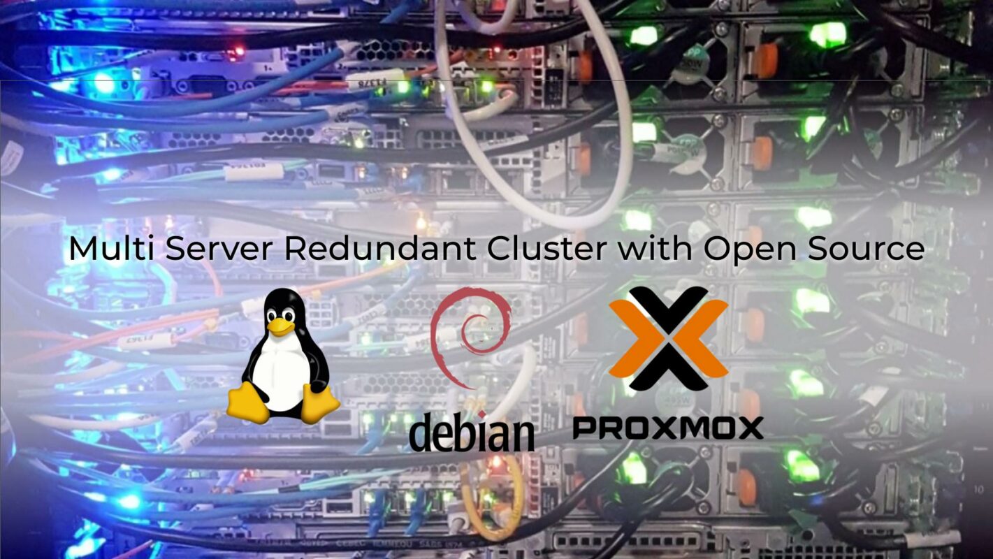 Infrastructure 2. Building Multi Server Cloud with Proxmox (Debian Linux) and Local Storage ...