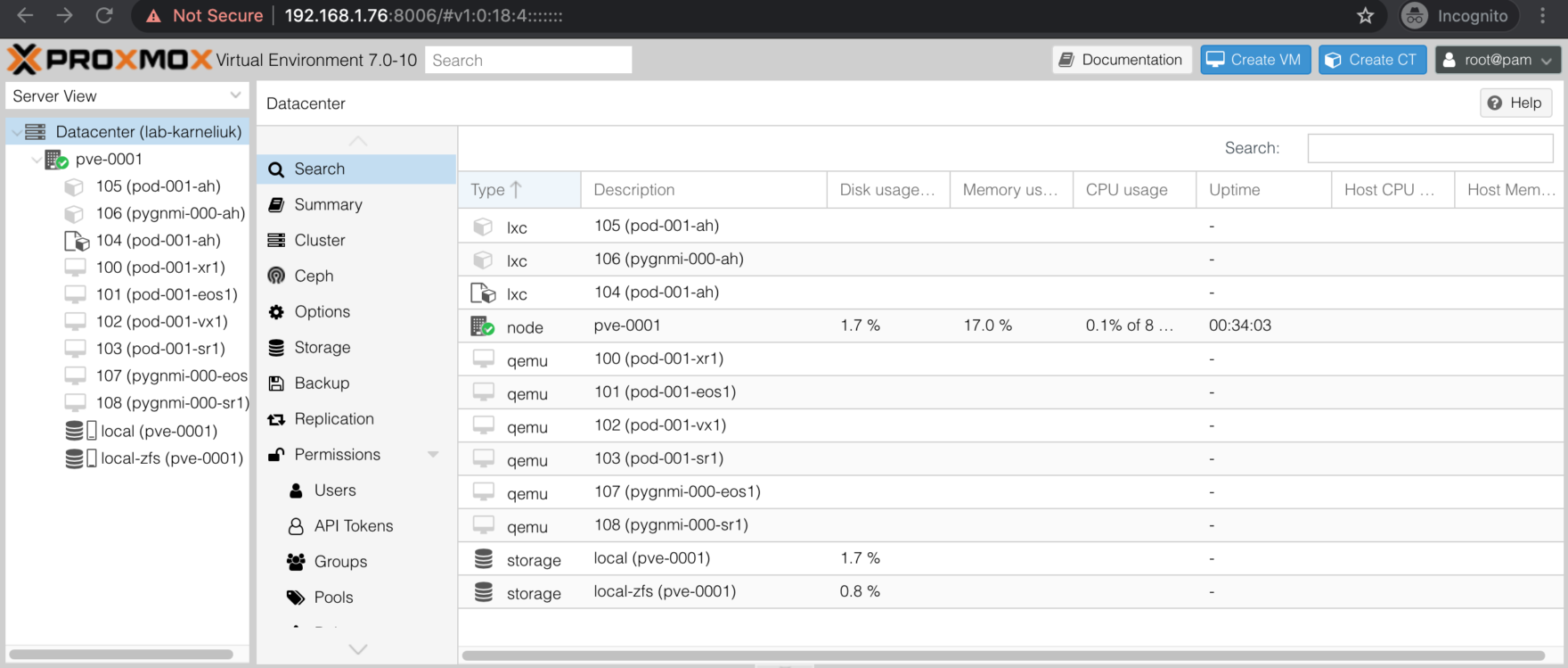Infrastructure 2. Building Multi Server Cloud with Proxmox (Debian Linux) and Local Storage ...