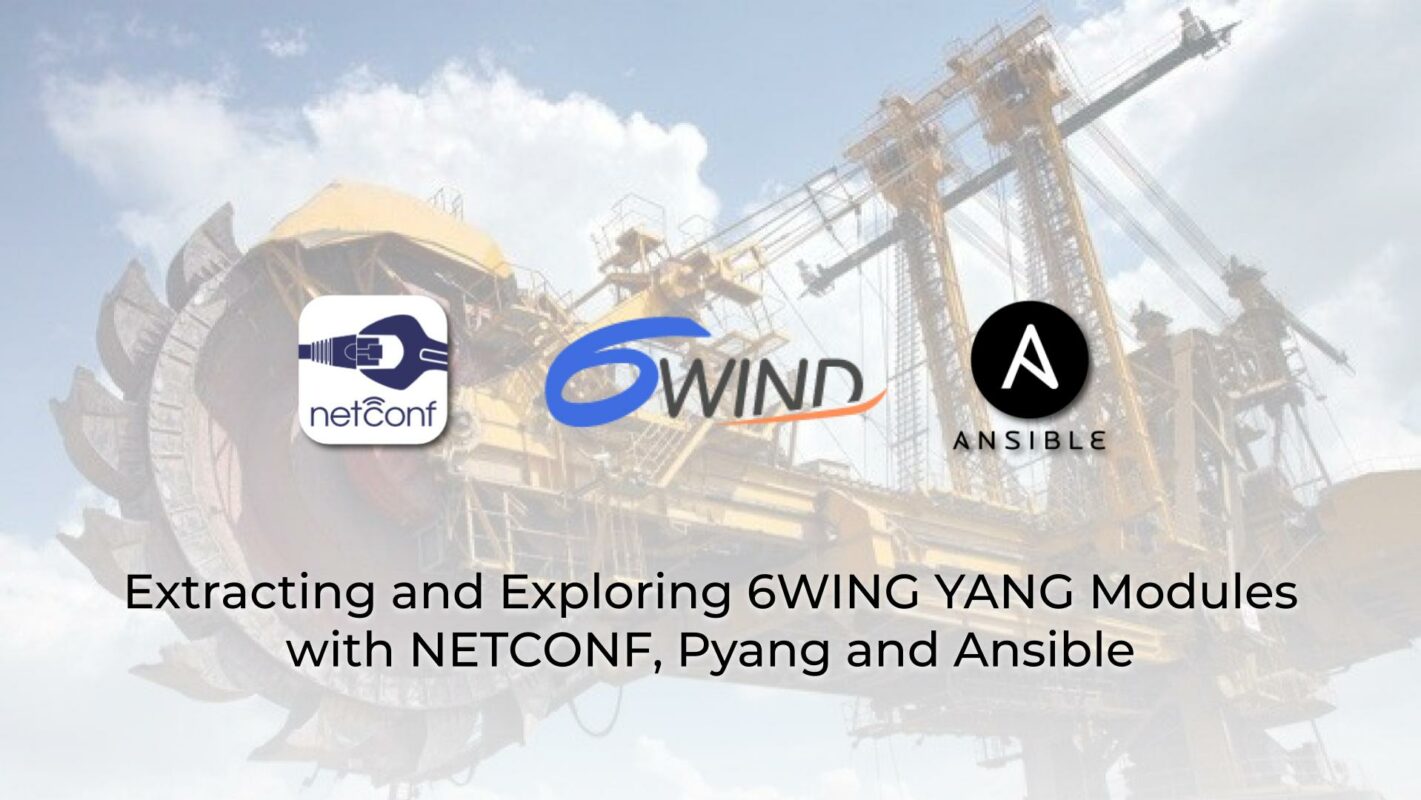 Automation 4. Extracting and Exploring 6WING YANG Modules with NETCONF, Pyang and Ansible ...
