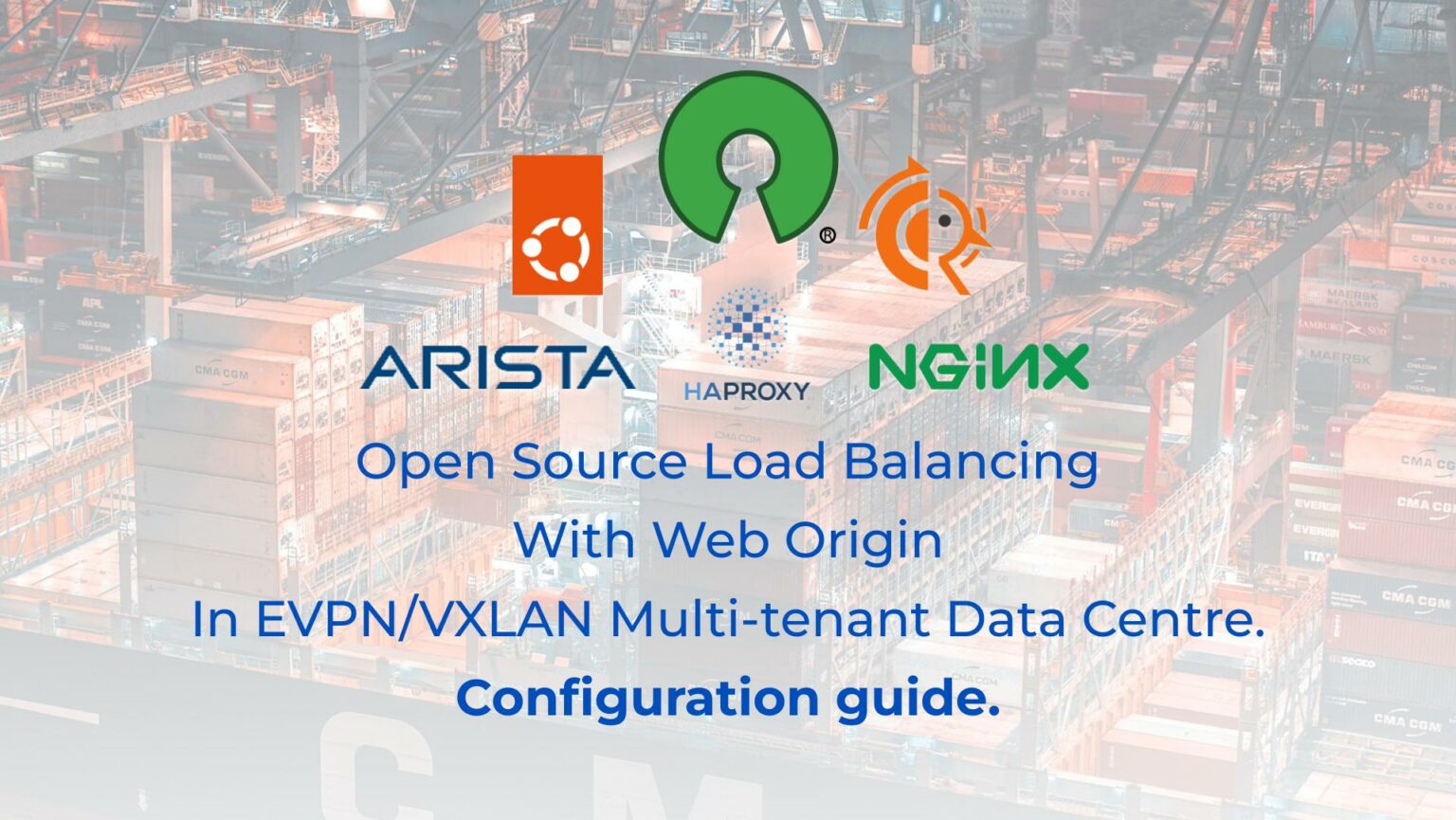 Building High-Available Web Services: Open Source Load Balancing Based on HAProxy + FRR and ...