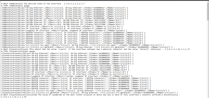 Tools 12. Using Prometheus with SNMP Exporter to Monitor Cisco IOS XR ...
